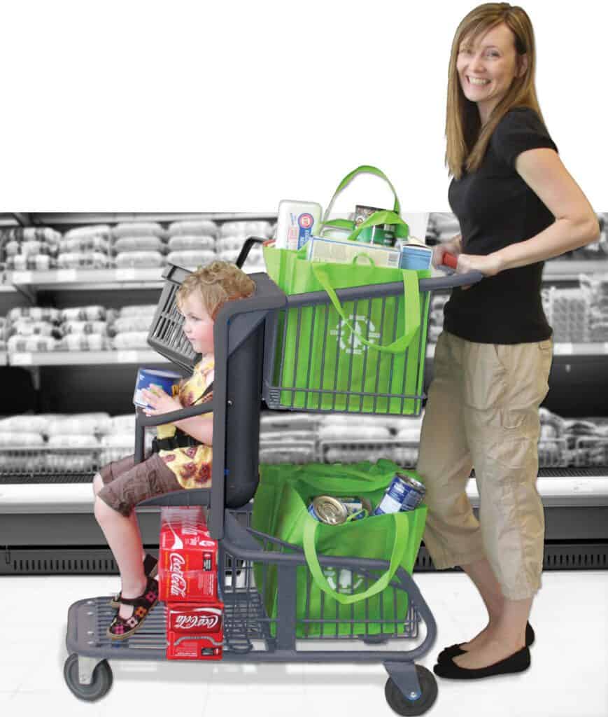 Safe-Seat® Elite – infant seat for shopping carts: - Safe Strap