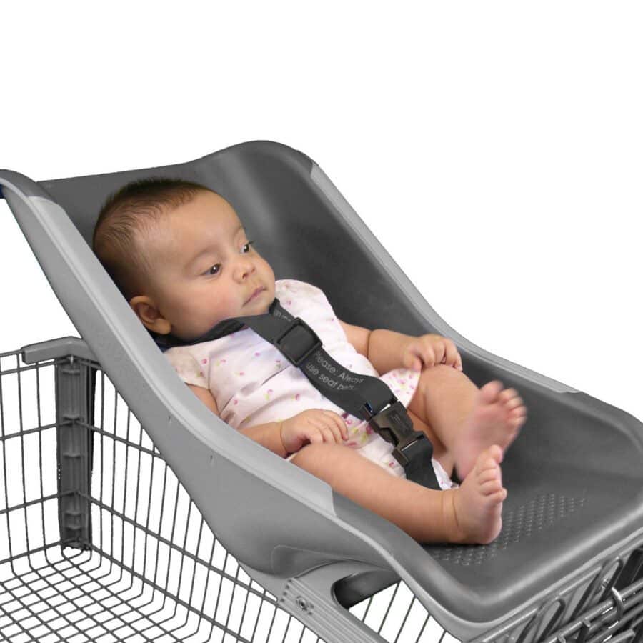Safe-Seat® Elite – infant seat for shopping carts: - Safe Strap